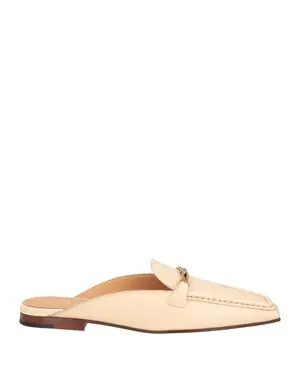 TOD'S Leather Embellished Mules - Pink