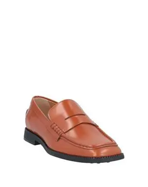 TOD'S Calfskin Loafers - Brown