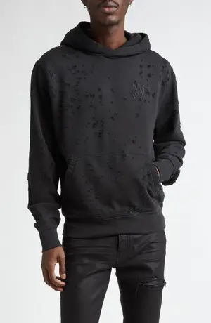 Amiri Distressed Sweatshirts Hoodies For Men