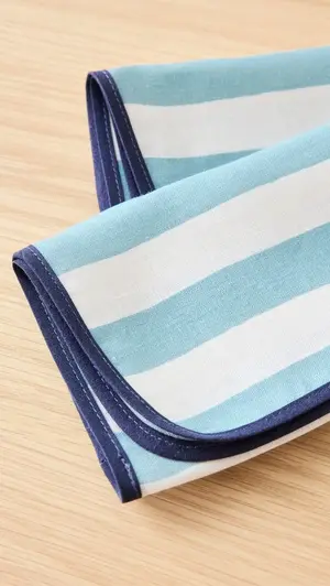 La DoubleJ Large Napkins Set Of 2 - Blue