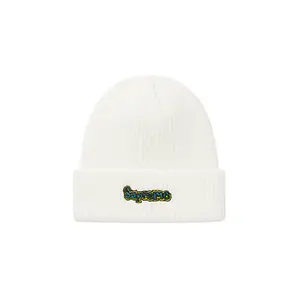 Supreme Supreme Gonz Logo Beanie White