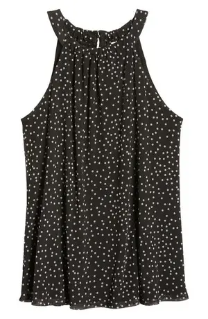 Loveappella Halter Neck Top - Black