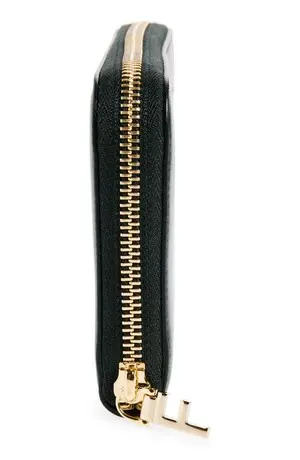 FERRAGAMO Hot Stamp Leather Continental Wallet
