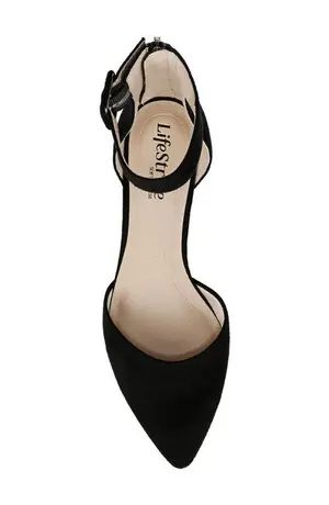 LIFESTRIDE Admire Pointed Toe Pumps - Black