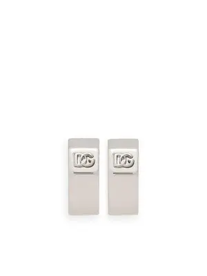 Dolce & Gabbana Dg Logo Earrings - Silver