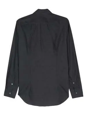 Canali Cutaway-collar Cotton Shirt