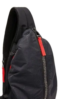 DIESEL® Zip-detailed Sling Backpack - Black