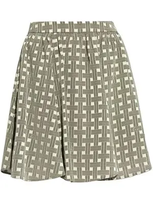 Kenzo Plaid Mini Skirt