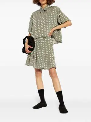 Kenzo Plaid Mini Skirt