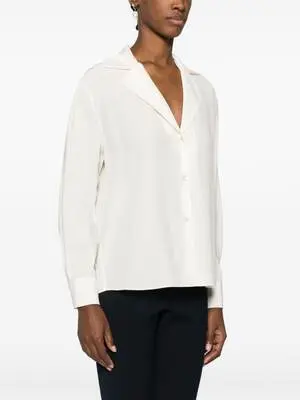 Vince Semi-sheer Silk Shirt