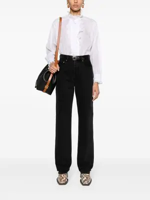 MARANT ETOILE Pamiala Ruffle-trim Blouse