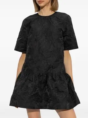 GANNI Botanical Jacquard Mini Dress
