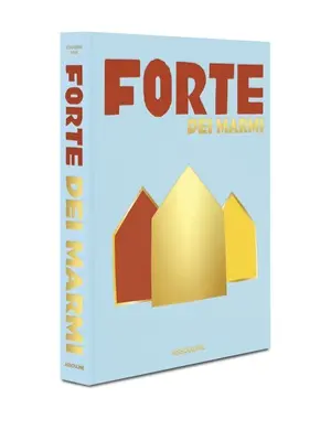 Assouline Forte Dei Marmi Edoardo Nesi Hardcover Book - Blue