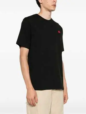 Kenzo Boke Flower-patch T-shirt - Black