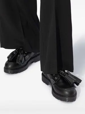 JW Anderson Tassel-detail Lace-up Boots - Black
