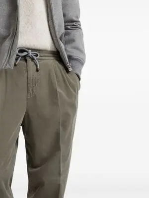 Brunello Cucinelli Drawstring Corduroy Trousers