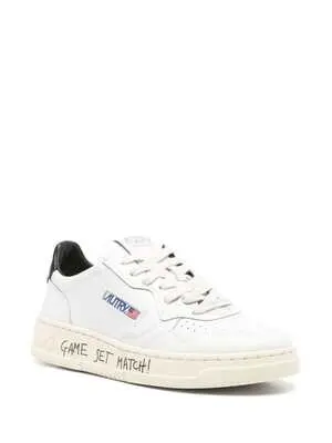 AUTRY Medalist Low Leather Sneakers - White