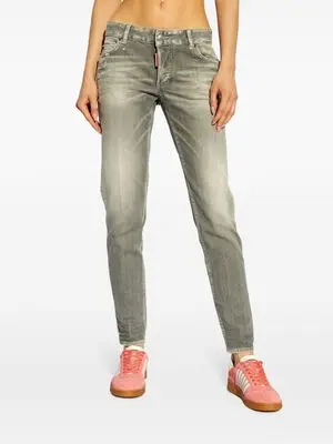 Dsquared2 Logo Patch Denim Jeans