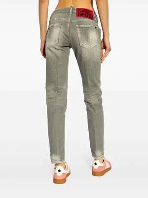 Dsquared2 Logo Patch Denim Jeans