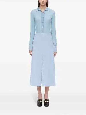 FERRAGAMO Layered Midi Skirt