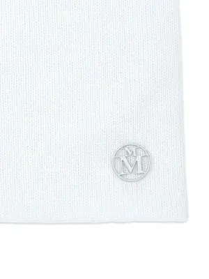 MAISON MICHEL Loli Cashmere Beanie - Blue
