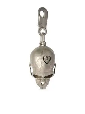 PARTS OF FOUR Monkey Skull Charm - Silver