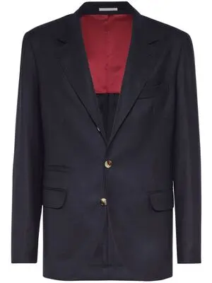 Brunello Cucinelli Single-breasted Cashmere Blazer