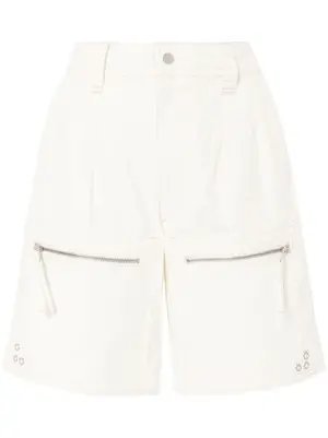 Marant Etoile Contrast Stitching Shorts For Women