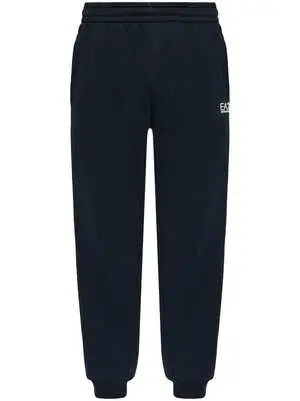 EA7 Logo-print Track Pants - Blue