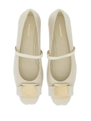 FERRAGAMO Vara Bow Ballerina Shoes