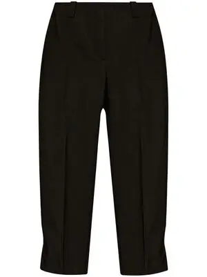Kenzo Logo-appliqué Cropped Trousers