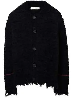 NAMACHEKO Axan Ripped Cardigan - Black