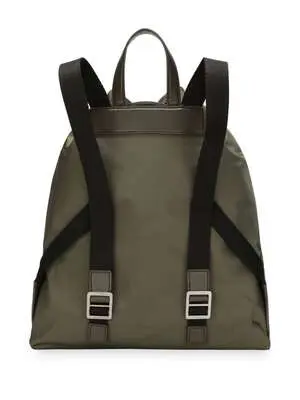Dolce & Gabbana Logo-stamp Zipped Backpack - Green