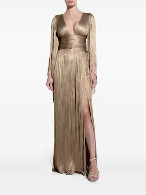 MARIA LUCIA HOHAN Alana Maxi Dress - Brown