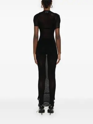 JEAN PAUL GAULTIER X Shayne Oliver Mesh Maxi Dress