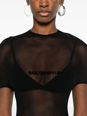 JEAN PAUL GAULTIER X Shayne Oliver Mesh Maxi Dress
