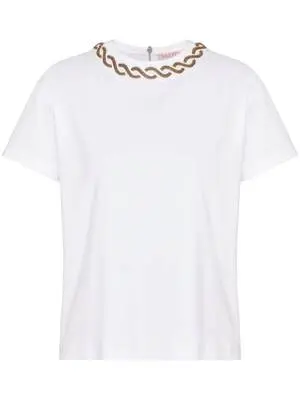 Chain Print T-shirts For Women