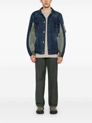 Sacai Patchwork Denim Jacket