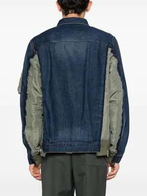 Sacai Patchwork Denim Jacket