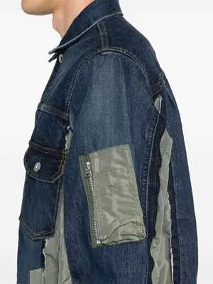 Sacai Patchwork Denim Jacket