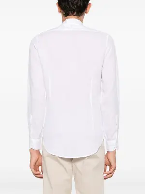 Eleventy Slub-texture Linen Shirt