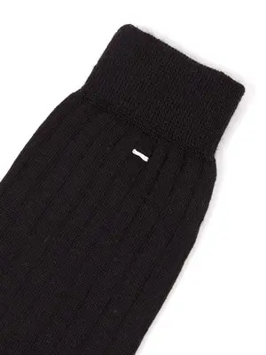 MAISON MARGIELA Tabi Knee-high Socks - Black
