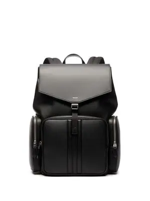 Bally Mythos Recycled Leather Backpack - Black