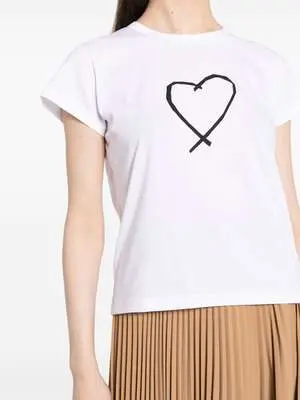 AGNES B. Sarajevo Heart-print T-shirt