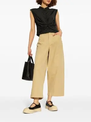 Rag & Bone Cotton-twill Cropped Trousers
