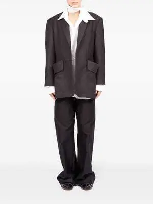 MAISON MARGIELA Single-breasted Wool Blazer
