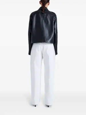 Proenza Schouler Dylan Leather Jacket - Black