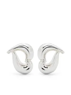 Annelise Michelson Amor Xs Heart Earrings - Silver