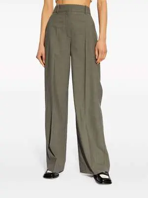 Kenzo Wide-leg Wool Trousers