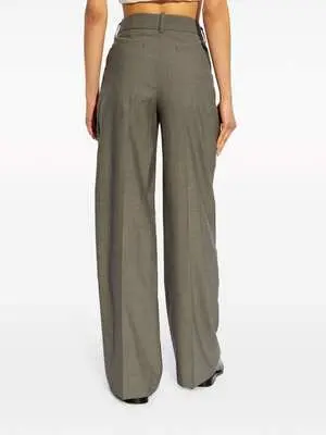 Kenzo Wide-leg Wool Trousers